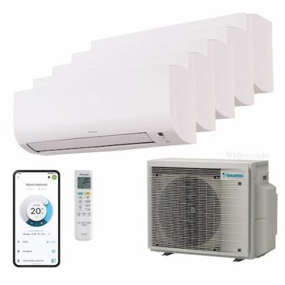 Daikin Multi-Split-Klimaanlage Außengerät 9 kW für 5 Innengeräte ...